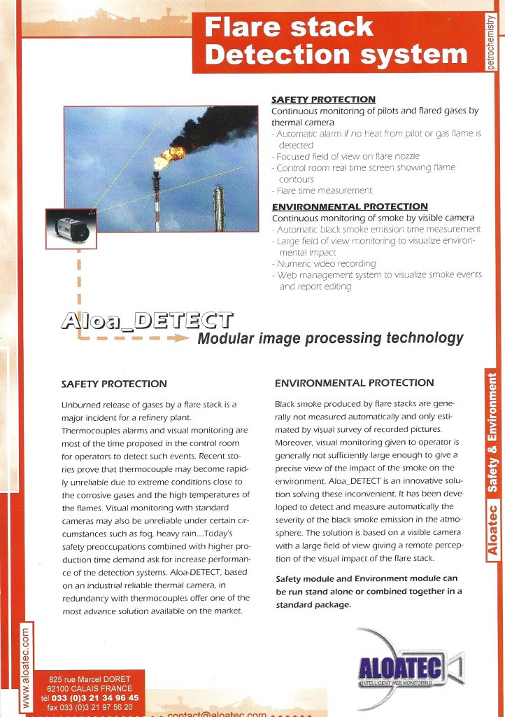 Flare stack detection system – Airqis